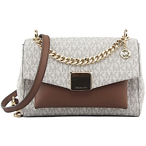Lita Medium Two-Tone Logo Crossbody Bag