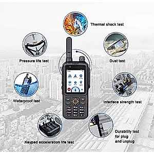Inrico T320 4G Internet Mobile Radio WiFi Bluetooth Radio Unlocked GSM Compatible with Zello Real PTT Android 7.0 Network Radio