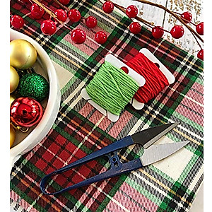 Beaditive Sewing Scissors (3-Piece Set) High-Carbon Steel Thread, Yarn, Embroidery Clippers | Handheld Snippers for Arts, Crafts, and DIY Projects | Multipurpose Use