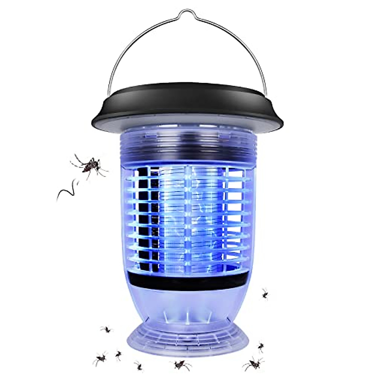 AiMoxa Self-Cleaning Solar Bug Zapper Outdoor, Automatic On/Off ...