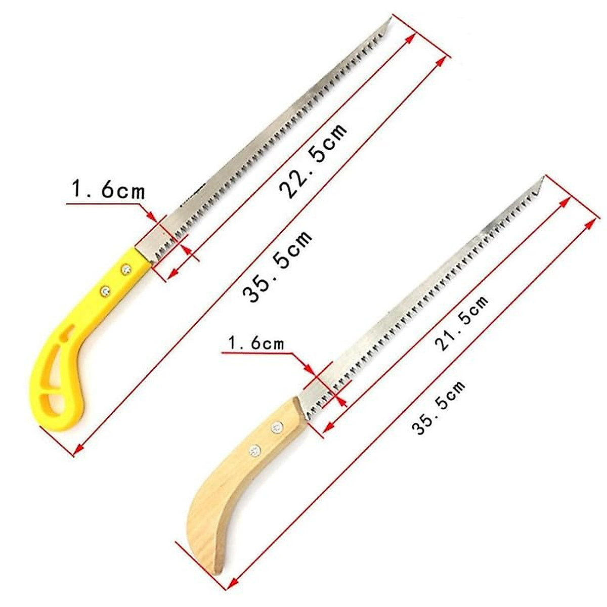 Outdoor Portable Hand Saw, 2024 New 9 Inch Household Garden Small Hand Saw, Rugged Triple Razor Tooth Steel Mini Hand Saw for Camping, Pruning, Backpacking, Survival, Gardening(Wooden 1pcs)
