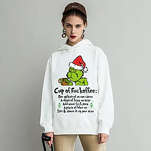 Christmas Iron on Transfers Stickers, 4 Pcs Cute Christmas Cartoon Green Monster Design Heat Transfer Decals Xmas Transfer Iron on Clothing Patches for T-Shirts Jackets Jeans DIY Decorations Craft