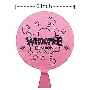 YUESUO [3 Pack] No Powder Whoopee Cushion Set Woopie Cushion Party Favor Joke Ideas for [6 Inch][No Automatic Inflation][Reward][Prank Gag][Novelty Trick Joke] Gift and Toy for Kids,Boys,Girls