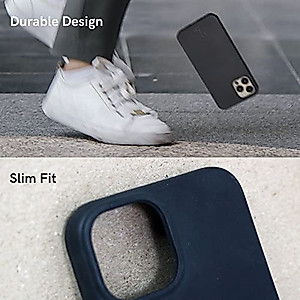 caseym iPhone 14 Pro Biodegradable Phone Case and Screen Protector Bundle - Eco-Conscious Phone Protection - Matte Black