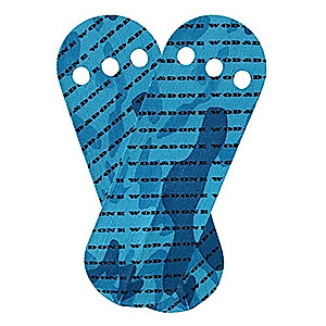 WOD and Done Grips and Hook Grip Bundle - Blue 10 Grips / 12 Hook - Self Adhesive - Skin Tight - Chalk and Sweat Friendly