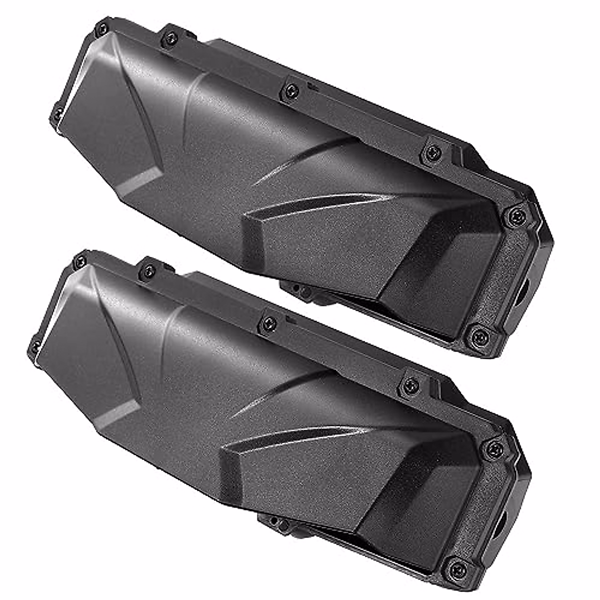 Shkalacar UTV Windshield Vent Kit, 2pcs Self-Installed Windscreen Accessories for Hard-Coated Polycarbonate Windshields