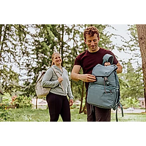 ONIVA Tarana Backpack Cooler made with Recycled Material, Soft Cooler Backpack, Upcycled Cooler Bag, (Aurora Blue)