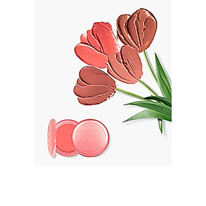 stila Convertible Color Dual Lip and Cheek Cream, Petunia, 0.15 oz