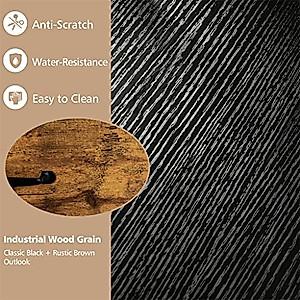 SEASD Two-Door Kitchen Storage Cabinet Buffet Sideboard with Drawers Shelf Furniture