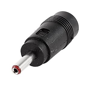 DC Power Converter Plug, Conwork 5-Pack (5.5mm x 2.1mm to 3.5mm x 1.35mm) Tip Size AC/DC Adapter Barrel Plug Connector for Wall Chargers