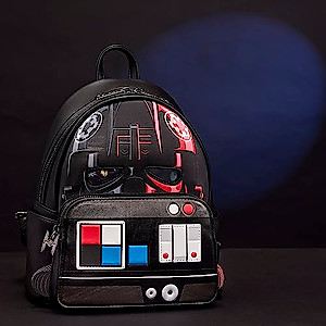 Loungefly Star Wars: Tie Fighter Lenticular Mini-Backpack, Amazon Exclusive