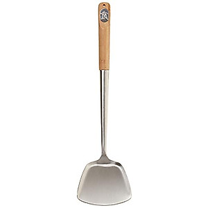 TableCraft Bamboo Handle Wok Spatula, 14.5-Inch