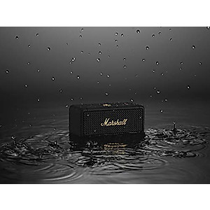 Marshall Emberton Bluetooth Portable Speaker - Black & Brass
