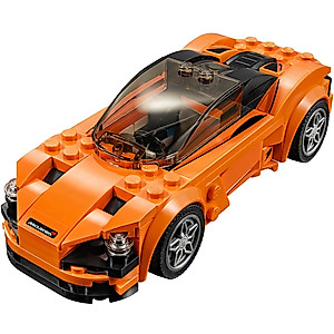 LEGO Speed Champions 6175271 75880 Speed Champions McLaren 720S Building Toy (161 Piece), Orange/Black, Multi
