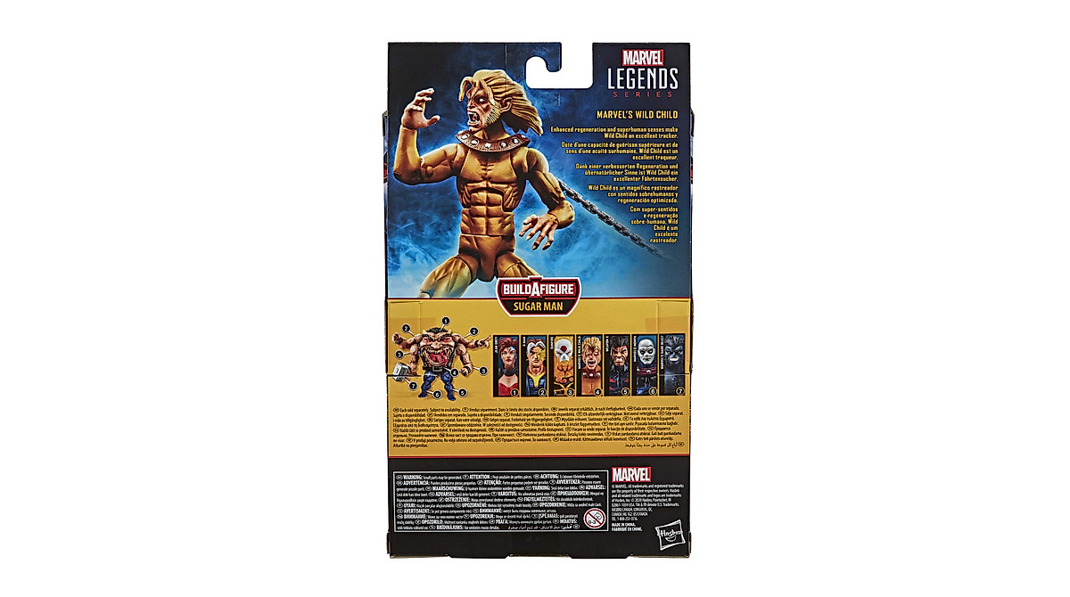 Marvel Legends Wild Child Action Figure - 6-Inch Collectible