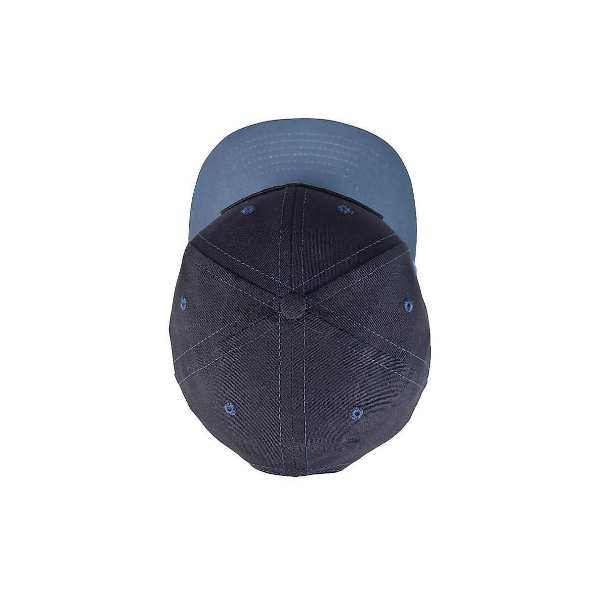 Sendero Provisions Co. Outdoor Adjustable Snapback Rope Hat with Rocky Mountain National Park Woven Patch (Navy/Slate)