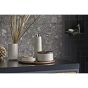 Kohler 29590-SSP-HDN K-29590-SSP-HDN Bente Bathroom Accessories, 5 Piece, Shagreen Oyster Pearl