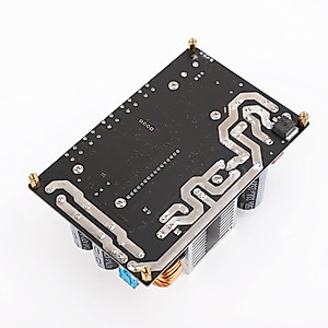 DROK DC Boost Converter, CNC 10V-65V to 12V-120V DC to DC 12V 24V 36V 48V 12A 800W Adjustable Power Supply Voltage Regulator Module, Solar Panel MPPT Charging, with Cooling Fan