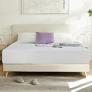 HWGEBY 10 Inch Queen Matress in a Box, Memory Foam Mattress Certipur US Certified, Medium Firm Mattress for Sleep and Pressure Relief