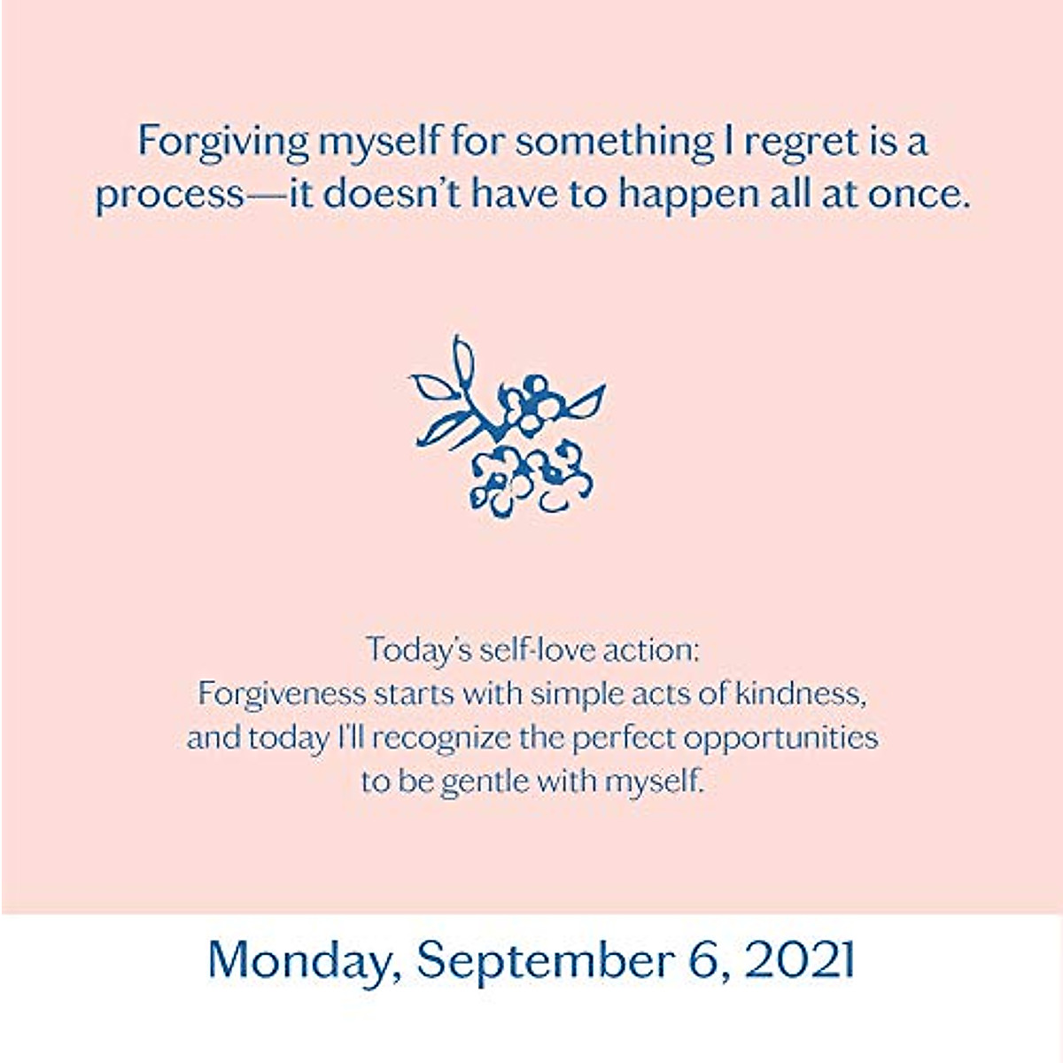 A Year of Self-Love Page-A-Day Calendar 2021: Daily Affirmations and Actions for Self-Compassion and Self-Worth