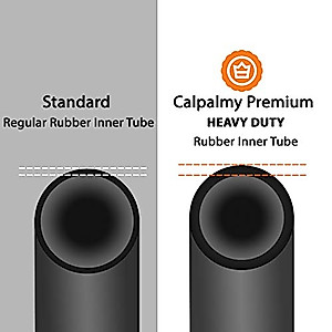 CALPALMY (2 Pack) 18" x 1.75/1.95/2.125" Kids Bike Replacement Inner Tubes - Inner Tube Replacement with 32mm Schrader Valve for COEWSKE Kids Bike, EZ Build Bikes, and Segway Ninebot Kids Bikes