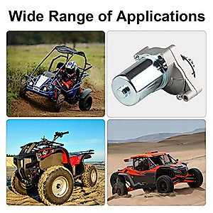 WATERWICH Starter Compatible with Tao Tao 125cc 110cc-50cc ATV Coolster Motor Coolster Four 4 Wheeler Chinese Pit Dirt Bike 4 Wheelers Go Karts Dune Buggy Sandrail Quad SSR Roketa