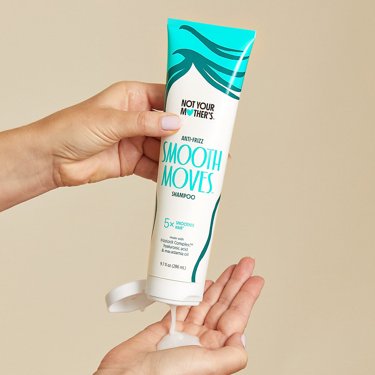 Not Your Mother's Smooth Moves Anti-Frizz Shampoo and Conditioner (2-Pack) - 9.7 fl oz - Smooth Frizz, Enhance Hair Shine, Moisturize Hair