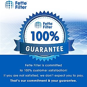 Fette Filter -HSP001 Filter Replacements for HATHASPACE Air Purifier HSP001, True HEPA Filter with Activated Carbon Pre-Filters. Includes 2 H13 True Hepa FIlters and 2 Activated Carbon Filters.