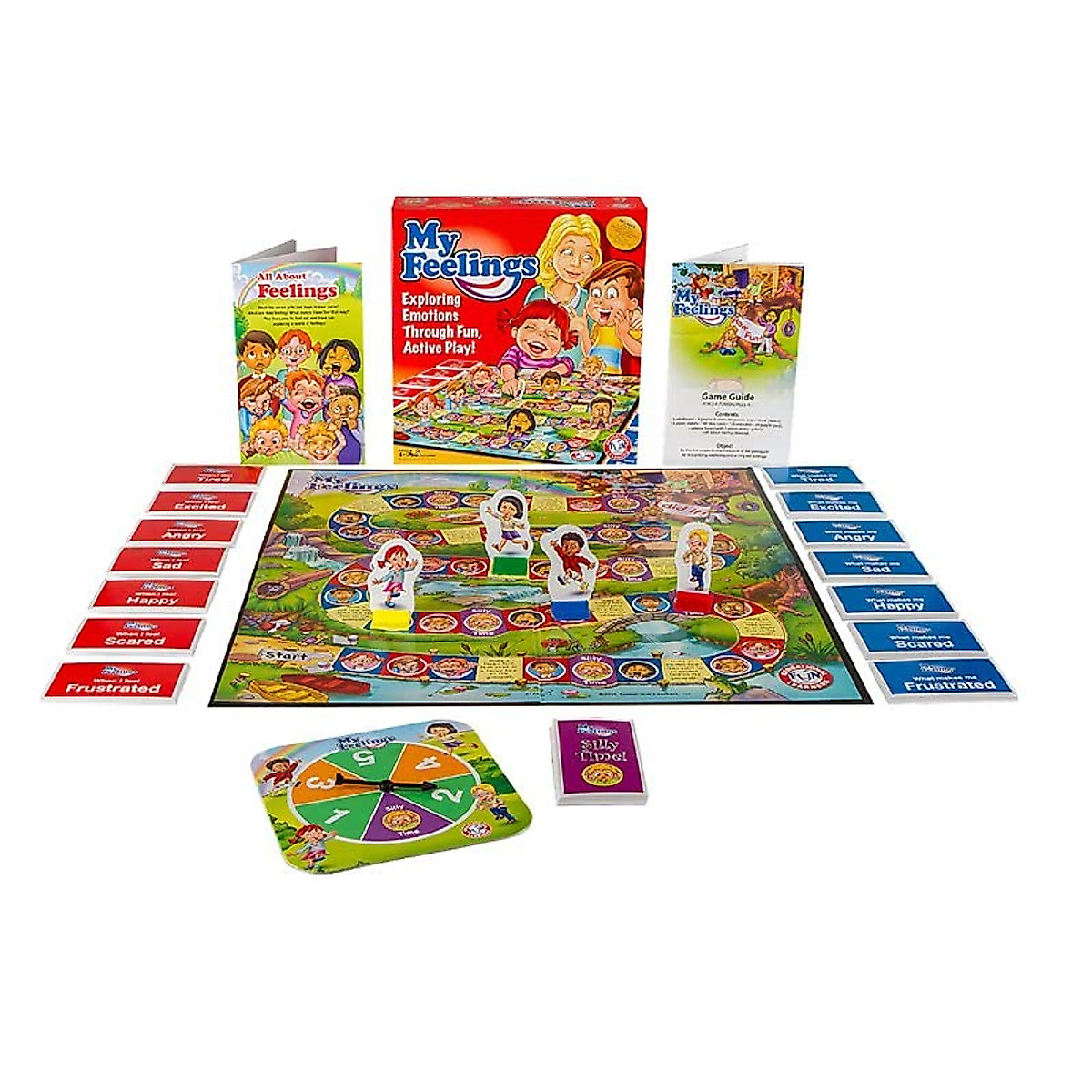 My Feelings, a Fun Game to Help Kids Express Emotions, Improve Social Skills and self Regulation. Endorsed by Dr Temple Grandin, Dr Tony Attwood and Other Renown clinicians and Educators.