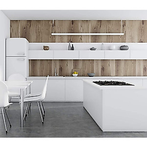 Safiyya 78.7"x17.7" White Contact Paper White Wallpaper Waterpoof Peel and Stick Wallpaper Self Adhesive Wallpaper Decorative Contact Paper Vinyl Roll for Wall