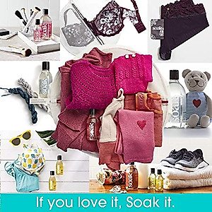 Soak Laundry Soap – No Rinse, Plant Derived Hand Wash Detergent - 375 ml / 12 fl. oz, 75+ Washes (Fig)