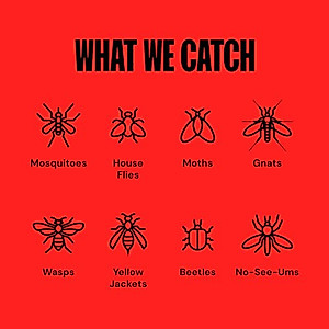 DynaTrap DT1130-GRSR 1/2 Acre Mosquito & Flying Insect Outdoor Trap and Killer – Kills Mosquitoes, Flies, Wasps, Gnats, & Other Flying Insects - Bug Zapper Alternative – Green