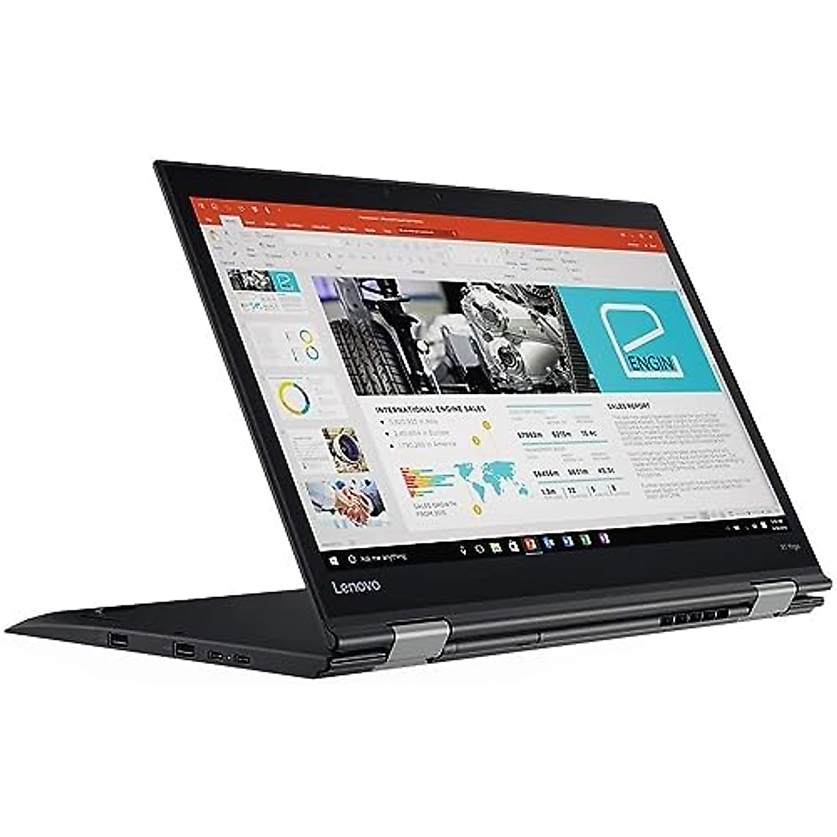 Lenovo ThinkPad X1 Yoga (3rd Gen) i7 8650U 1.9Ghz 14"" 2-in-1 Convertible Laptop, 16GB RAM, 2TB NVMe PCIe M.2 SSD, FHD 1080p, Thunderbolt 3 USB-C, Webcam, Windows 11 Pro (Renewed), Black