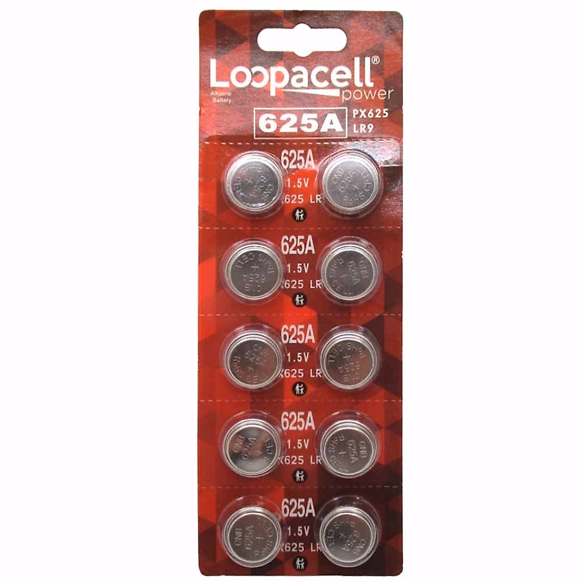 LOOPACELL 625A PX625A LR9 V625U PX625 1.5V 20 Batteries