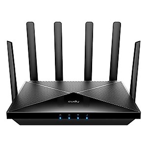 Cudy 4G LTE Cat 12 WiFi Router, LTE Modem Router, Qualcomm Chipset, Dual SIM 4G Cellular Router, AC1200 Dual Band WiFi, 4 Gigabit Ports, OpenVPN, WireGuard, Band Lock, TTL, at Command