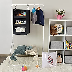 GRANNY SAYS Bundle of 2-Pack Hanging Organizer & 1-Pack Closet Hanging Shelves
