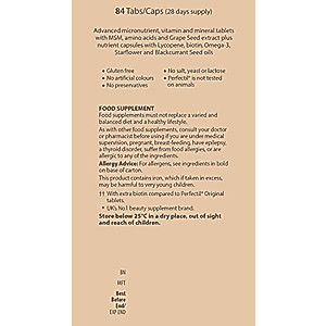 Vitabiotics - Perfectil - Max - 84 Tabs/Caps