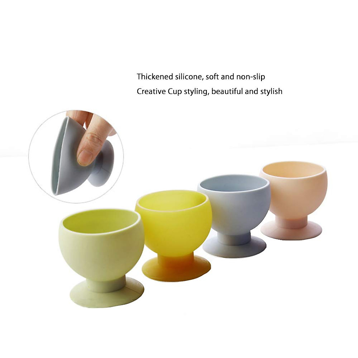 HEFUTE Door Knob Cover 2 Pack Safety Door Stopper for Wall Protection Decorative Door Bumper Suitable for Bedroom Kitchen Office(Green)