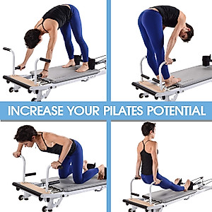 Stamina 55-0016 Precision Plank Bars Accessory for AeroPilates Precision Series Reformer 55-5535, 55-5608, and 55-5610 w/Four Different Grip Options