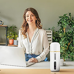 GearRoot Travel Portable Electric Kettle, 380ml Mini Electric Tea Kettle Water Boiler, One Cup Electric Hot Water Kettle, Fast Boil and Auto Shut Off Hot Water Boiler