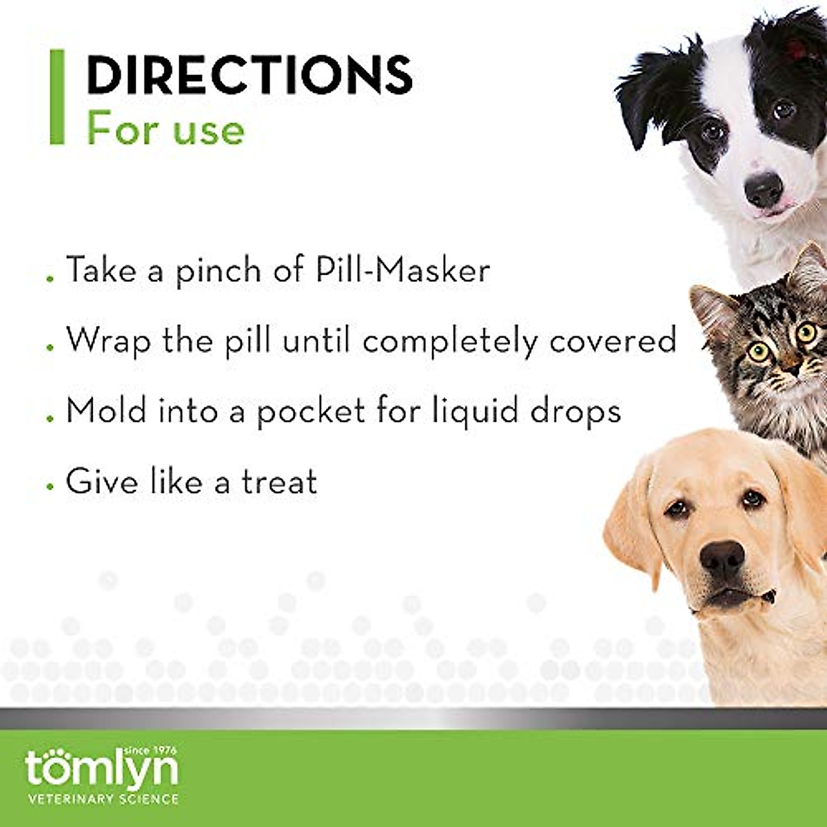 TOMLYN Pill-Masker Original Bacon-Flavored Paste for Dogs & Cats, 4oz