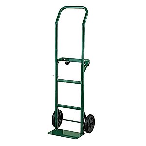 Harper Trucks JDTS2223 500 lb Capacity Super-Steel Convertible Hand Truck, Dual Purpose 2 Wheel Dolly and 4 Wheel Cart with 8" Wheels