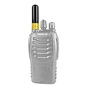Retevis 2 Way Radio Antenna High Gain Long Range SMA-F Antenna Compatible with BaoFeng UV-5R BF-F8HP BF-888S Retevis RT29 RT-5R RT5 RT-5RV RT21V RT86 RT7 RT6 Arcshell AR-5 Walkie Talkies (1 Pack)