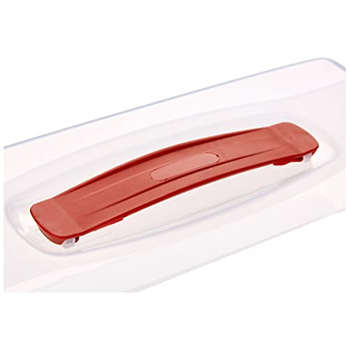 CURVER Curver-175247-Rectangular Cake Tin-Transparent/White, Multicolour