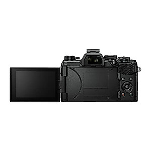 OM System OM-5 Black Micro Four Thirds System Camera Outdoor Camera Weather Sealed Design 5-Axis Image Stabilization 50MP Handheld High Res Shot