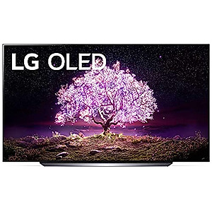 LG OLED83C1PUA 83 inch Class 4K Smart OLED TV with AI ThinQ Bundle with Premium 4 YR CPS Enhanced Protection Pack