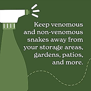 Vine Homecare Snake Defense Spray - 32 Ounces Non-Toxic Snake Repellent - Quick And Easy Pest Control - Safe Around Kids & Pets - Snake Deterrent - Powerful Yard Snake Repellent -Pest Control Spray