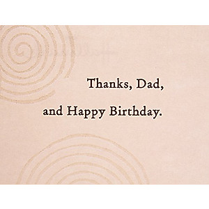 Hallmark Birthday Card for Dad (No Training Manual)