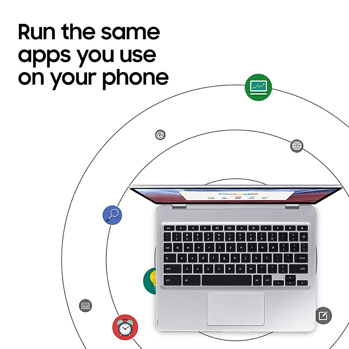 Samsung Chromebook Plus Convertible Touch Laptop (XE513C24-K01US)