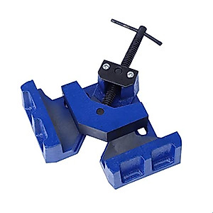 KXDFDC Welders Angle Clamp 90 Degree Cast Iron 4 Inch Welded Heavy Duty Welding Clamps Fixture Corner Clip